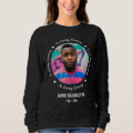 Personalized Photo Memorial In Loving Memory Sweatshirt | Zazzle