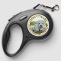 Personalized Photo Name Address Retractable Pet Leash | Zazzle