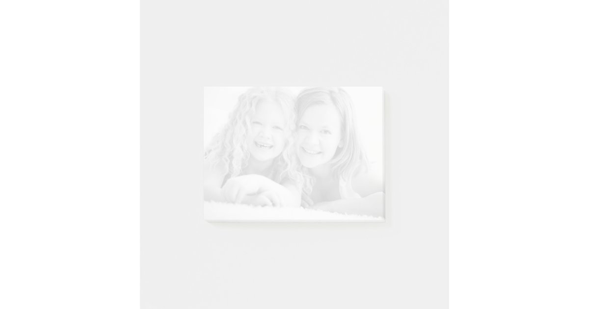 Personalized photo note | Zazzle