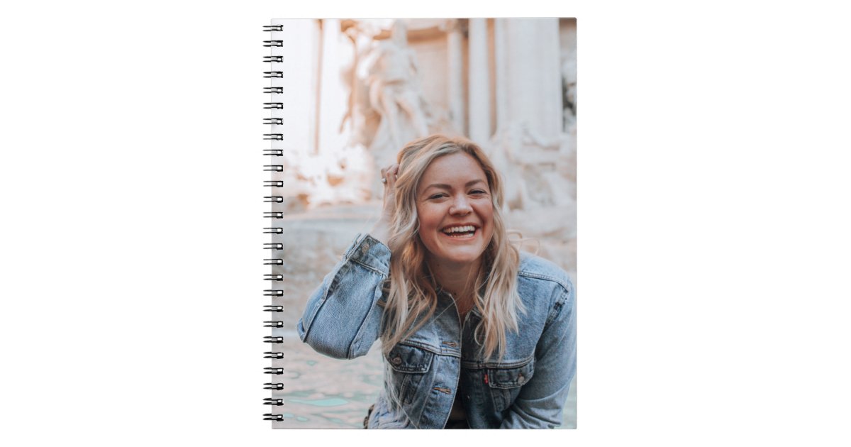 Personalized Photo Notebook | Zazzle