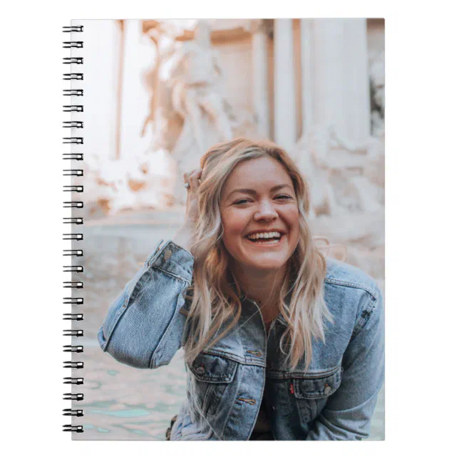 Personalized Photo Notebook | Zazzle