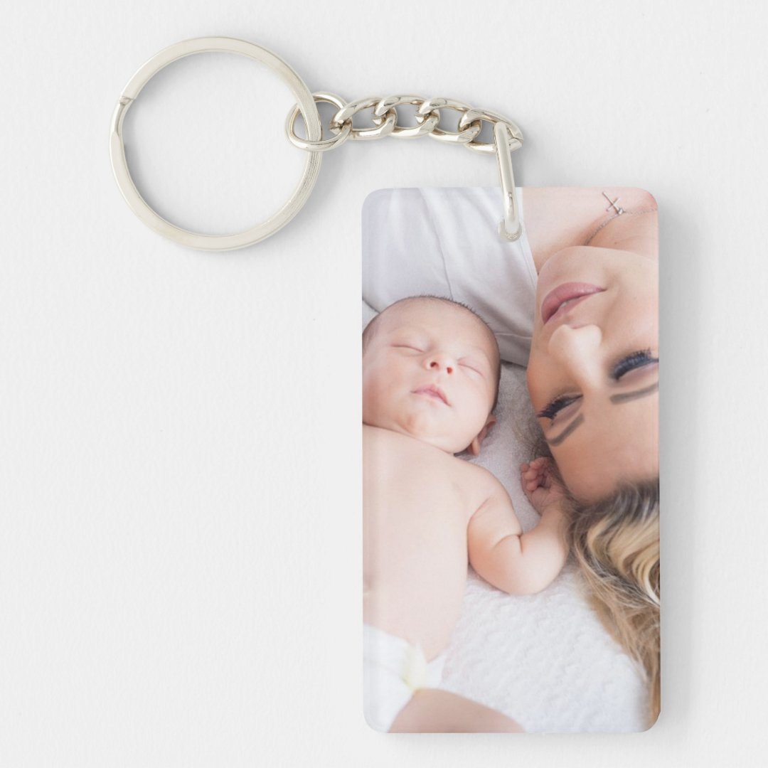 Personalized Photo of Family Key Chain | Zazzle