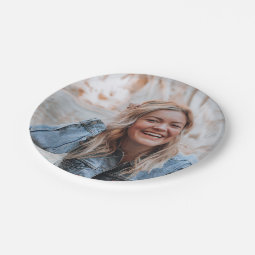 Personalized Photo Paper Plates | Zazzle