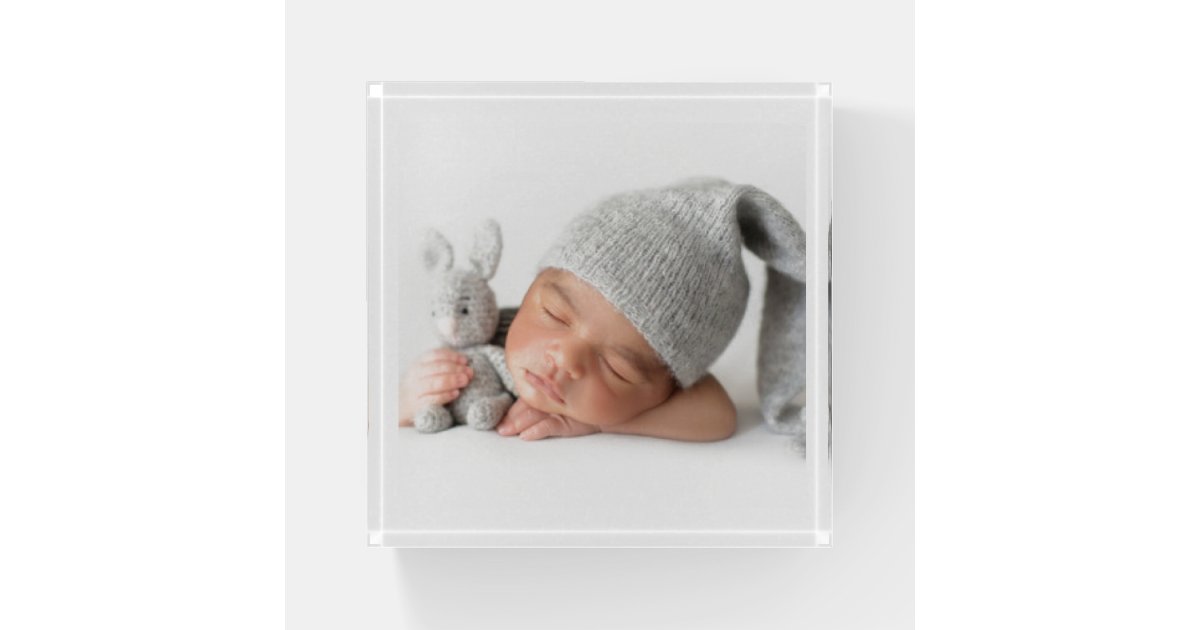 Personalized Photo Paperweight | Zazzle