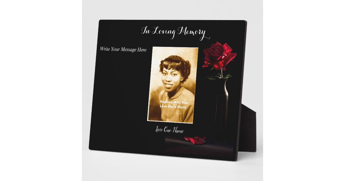 Personalized Photo plaque | Zazzle