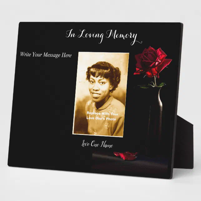 Personalized Photo plaque | Zazzle