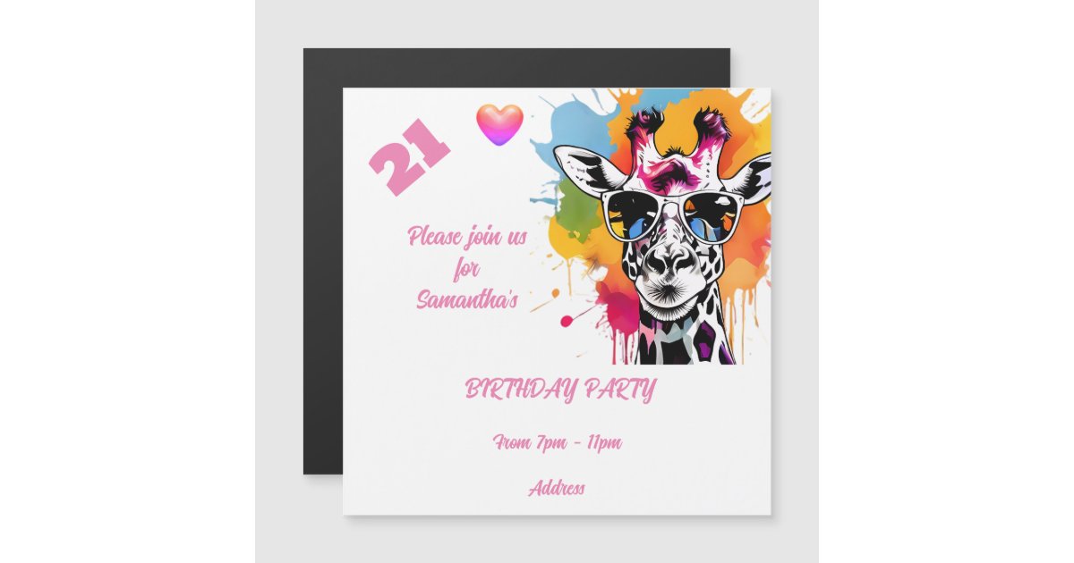Personalized Photo Postcard Birthday Invitation | Zazzle