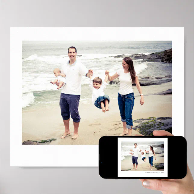 Personalized Photo Print | Zazzle