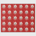 Personalized Photo Red Wrapping Paper | Zazzle
