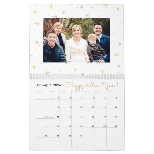 Personalized Photo Seasonal Calendar | Zazzle