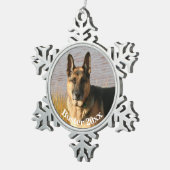 Personalized Photo Template Pewter Christmas Snowflake Pewter Christmas ...