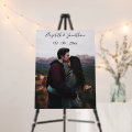 Personalized Photo Wedding Event Foam Board | Zazzle