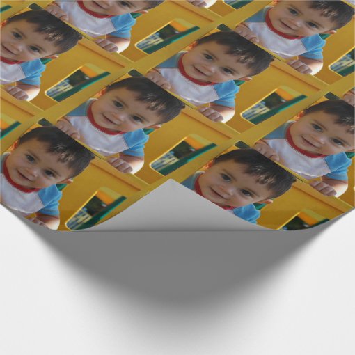 Personalized Photo Wrapper Paper | Zazzle