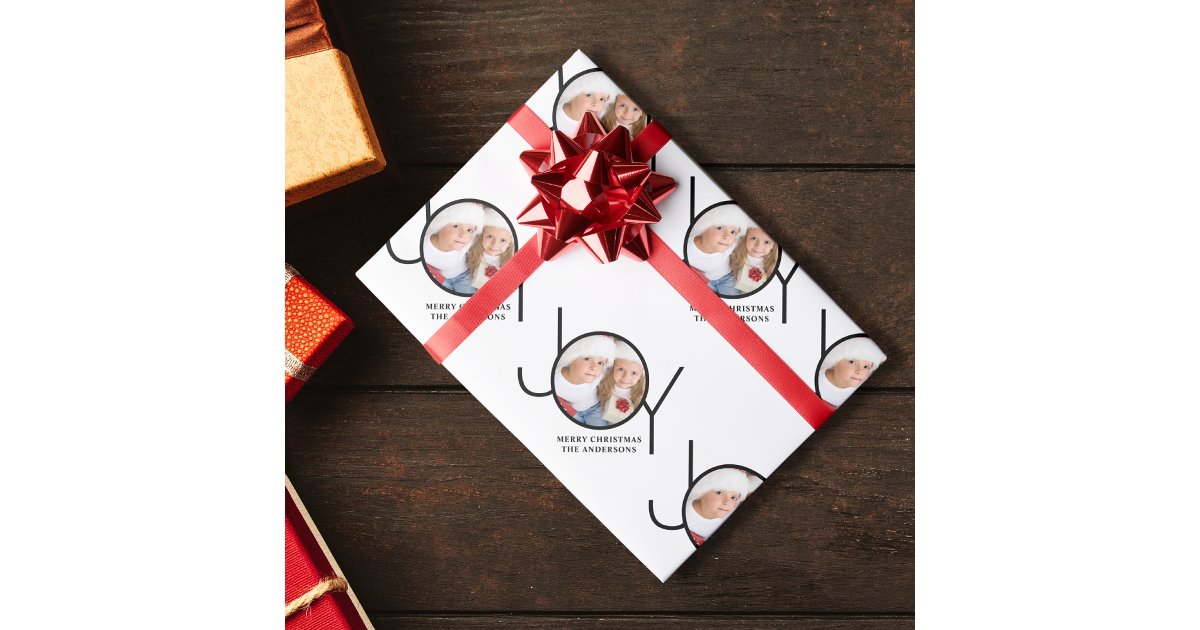 Personalized Photo Wrapping Paper | Zazzle