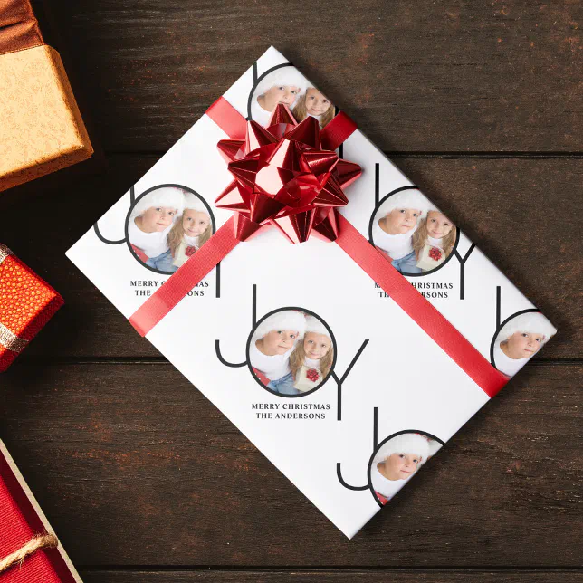 Personalized Photo Wrapping Paper | Zazzle