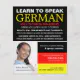 Personalized Photograph, German Language Course Flyer | Zazzle