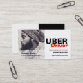 Personalized Photograph, Uber Driver Business Card | Zazzle