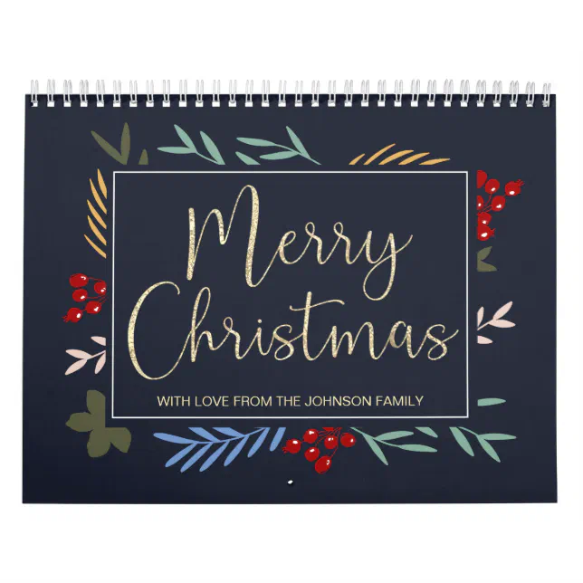 Personalized Photos Christmas Calendar | Zazzle