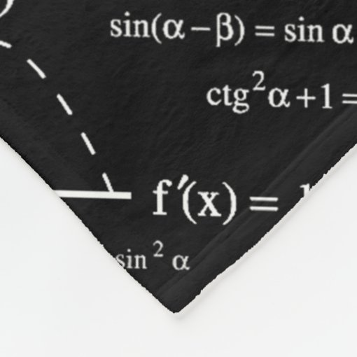 Personalized Physics Gifts for Physicists Fleece Blanket | Zazzle