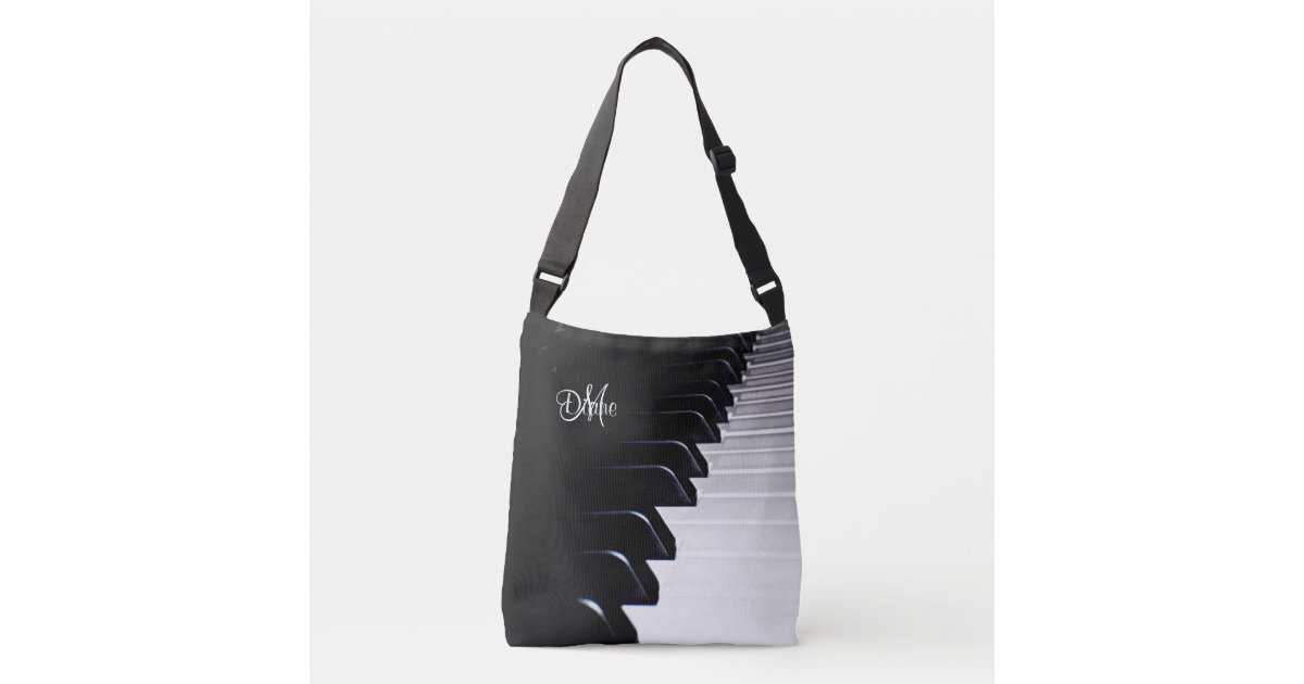 Personalized Piano Music Tote Bag | Zazzle