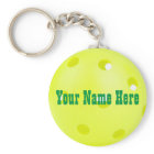 Personalized Pickleball Keychain | Zazzle