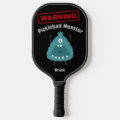 Personalized Pickleball Monster Pickleball Paddle | Zazzle