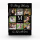 Personalized Picture Collage In Loving Memory Photo Block | Zazzle