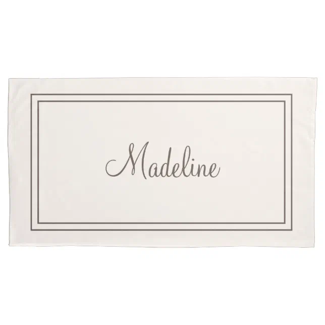 Personalized pillow case | Zazzle
