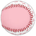 Personalized Pink Flamingo Pattern Trendy Softball | Zazzle