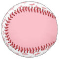 Personalized Pink Flamingo Pattern Trendy Softball | Zazzle