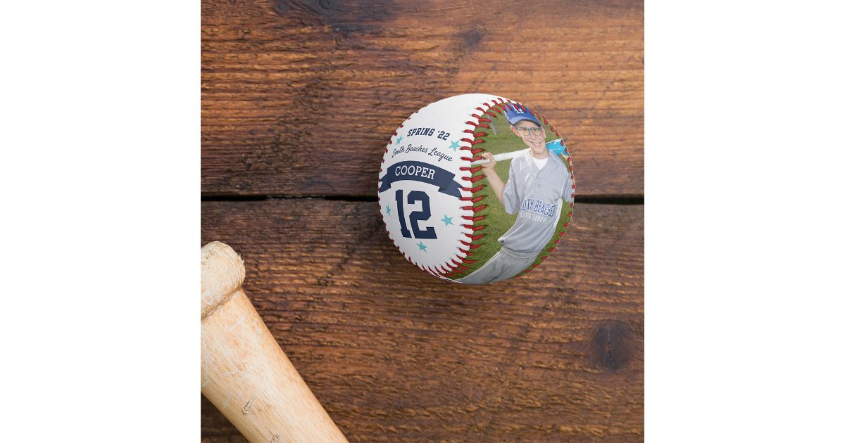 Personalized Player Photo & Team Roster Baseball | Zazzle