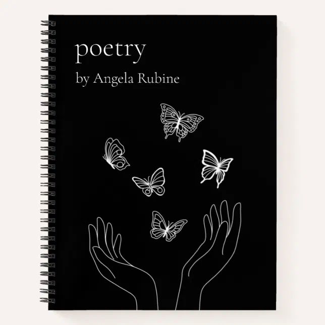 Personalized poetry journal | Zazzle