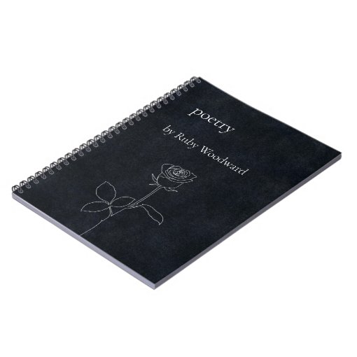 Personalized poetry notebook | Zazzle