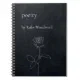 Personalized poetry notebook | Zazzle