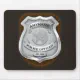 Personalized Police Officer Sheriff Cop NAME Badge Mouse Pad | Zazzle