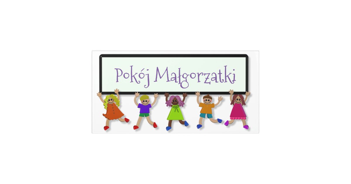 Personalized Polish door sign | Zazzle