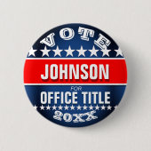 Personalized Political Button | Zazzle