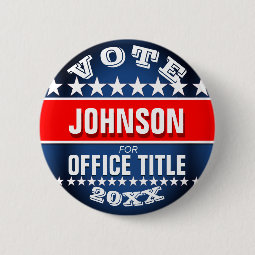 Personalized Political Button | Zazzle