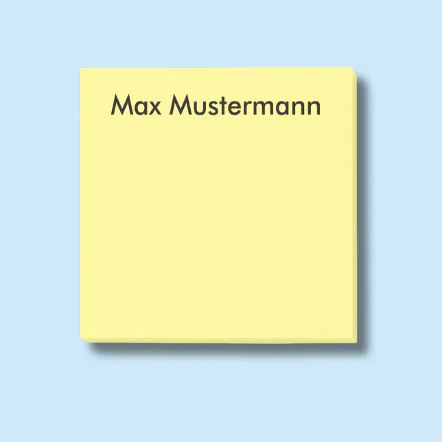 personalized post-it notes | Zazzle