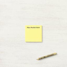 personalized post-it notes | Zazzle