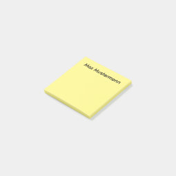 personalized post-it notes | Zazzle