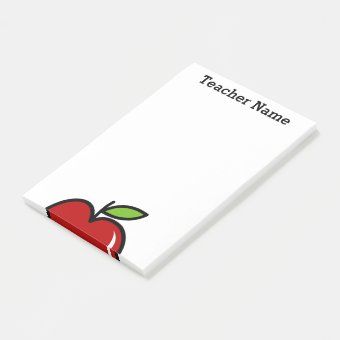 Personalized Post-it® notes for teachers | Zazzle