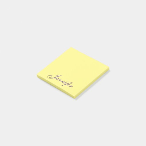 Personalized Post it Sticky Notes | Zazzle