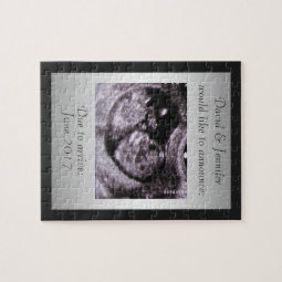 Personalized Pregnancy Announcement Surprise Jigsaw Puzzle | Zazzle