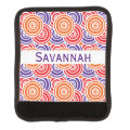 Personalized Pretty Pattern Luggage Handle Wrap | Zazzle