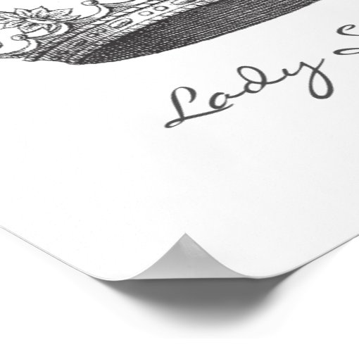 Personalized Princess Crown Poster | Zazzle