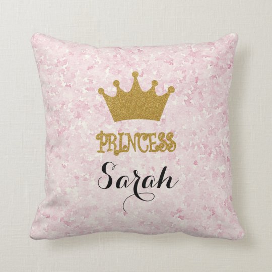 Personalized Princess Throw Pillow | Zazzle.com