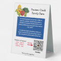 Personalized Produce Stand Venmo Pay Here Sign | Zazzle
