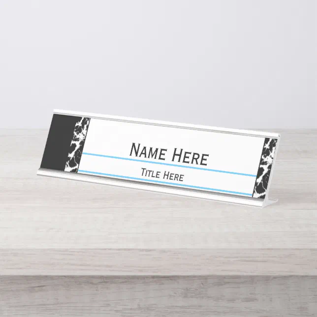 Personalized Professional Composition Book Desk Name Plate | Zazzle