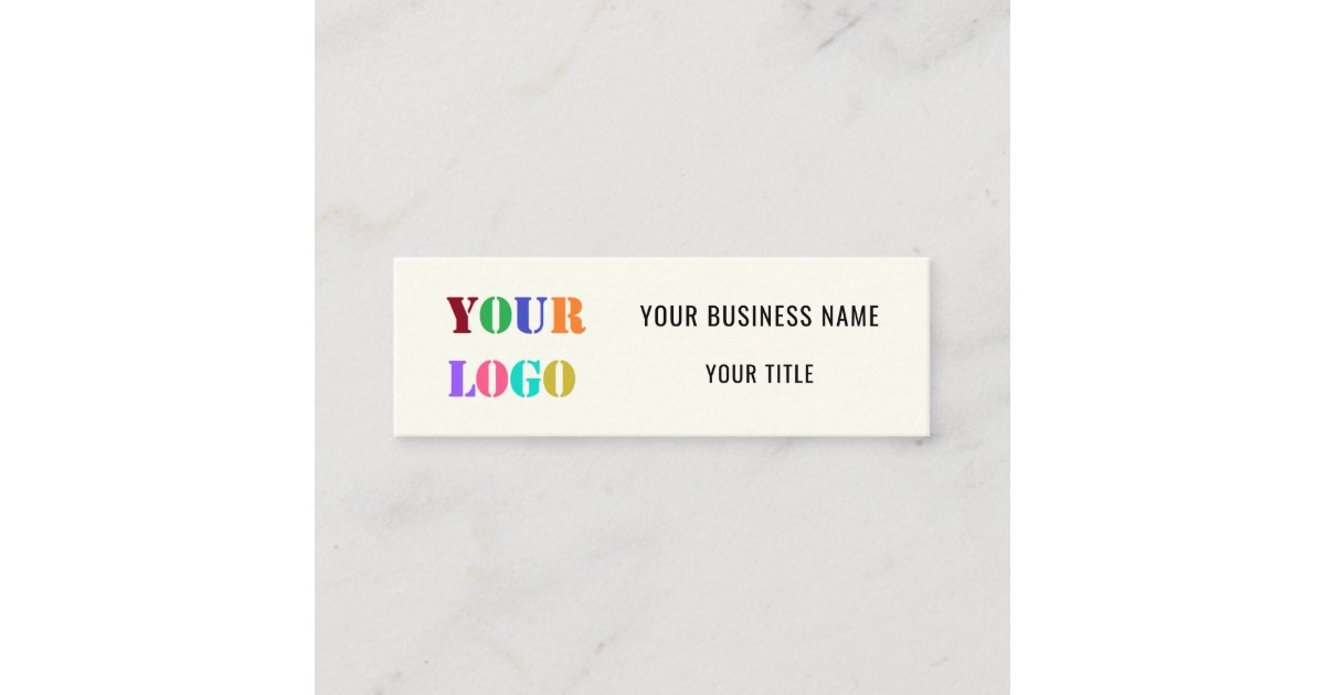Personalized Promotional Business Card Template | Zazzle